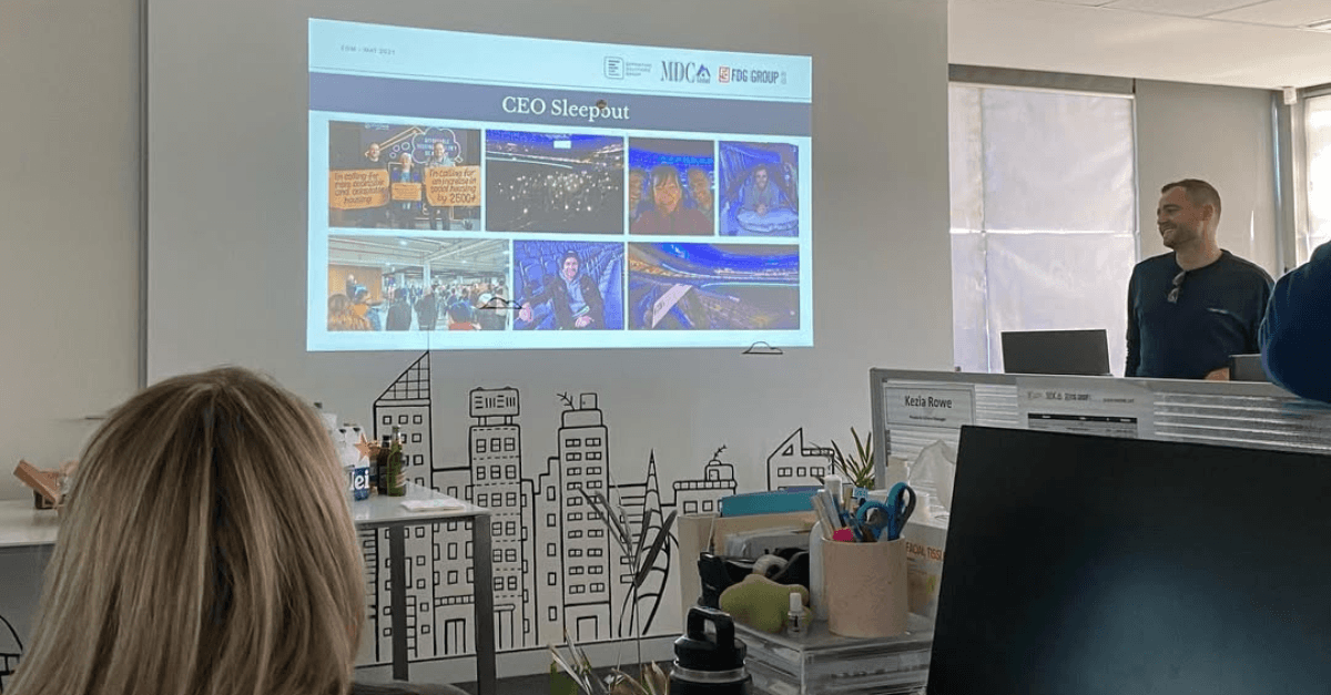 CEO Sleepout 2021 | Estimating Solutions Group